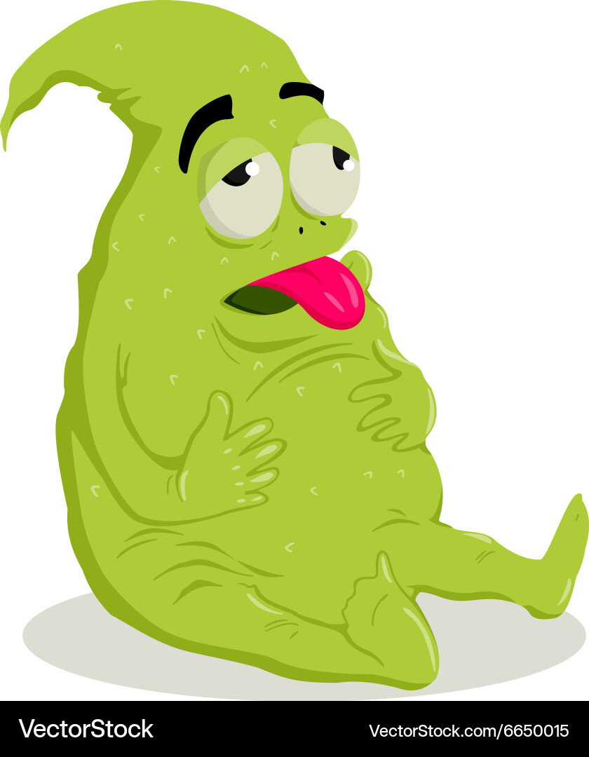 Strange creature Royalty Free Vector Image - VectorStock