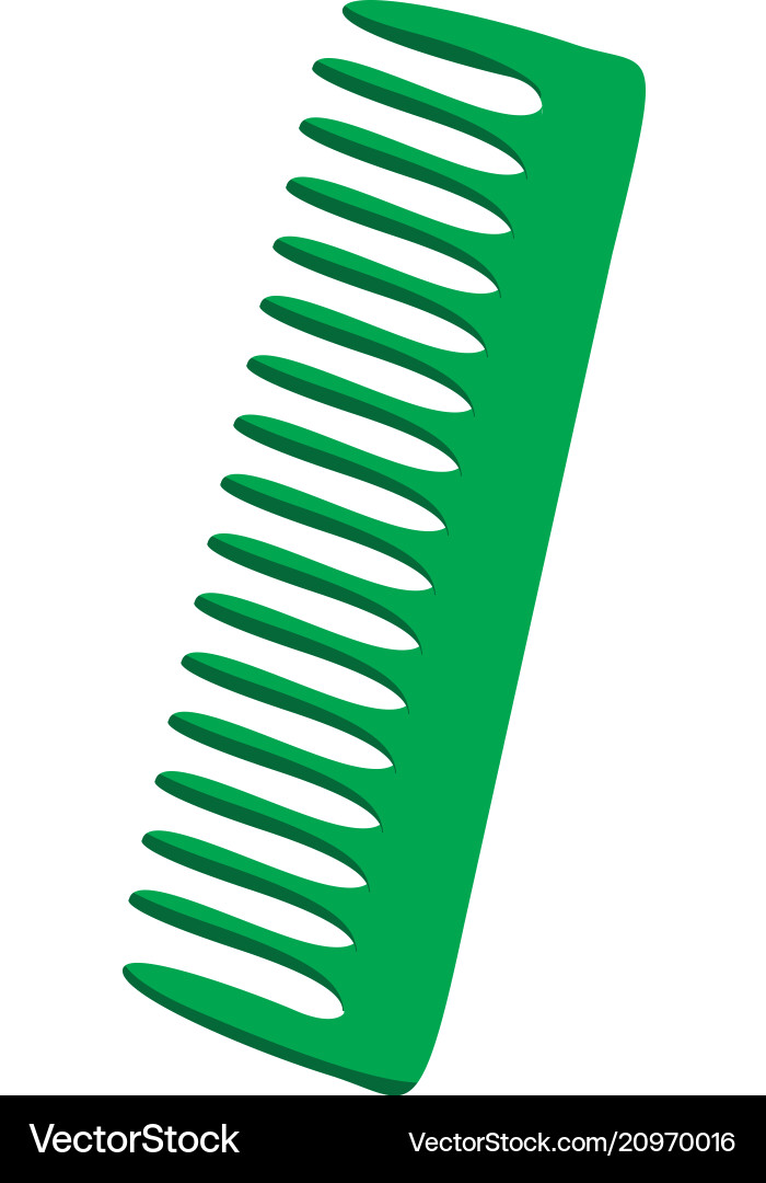 Hair brush Royalty Free Vector Image - VectorStock