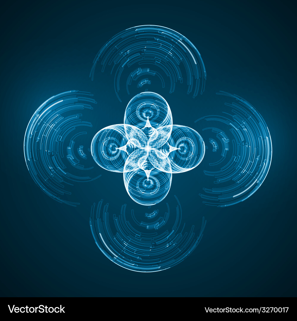 Abstract technology Royalty Free Vector Image - VectorStock