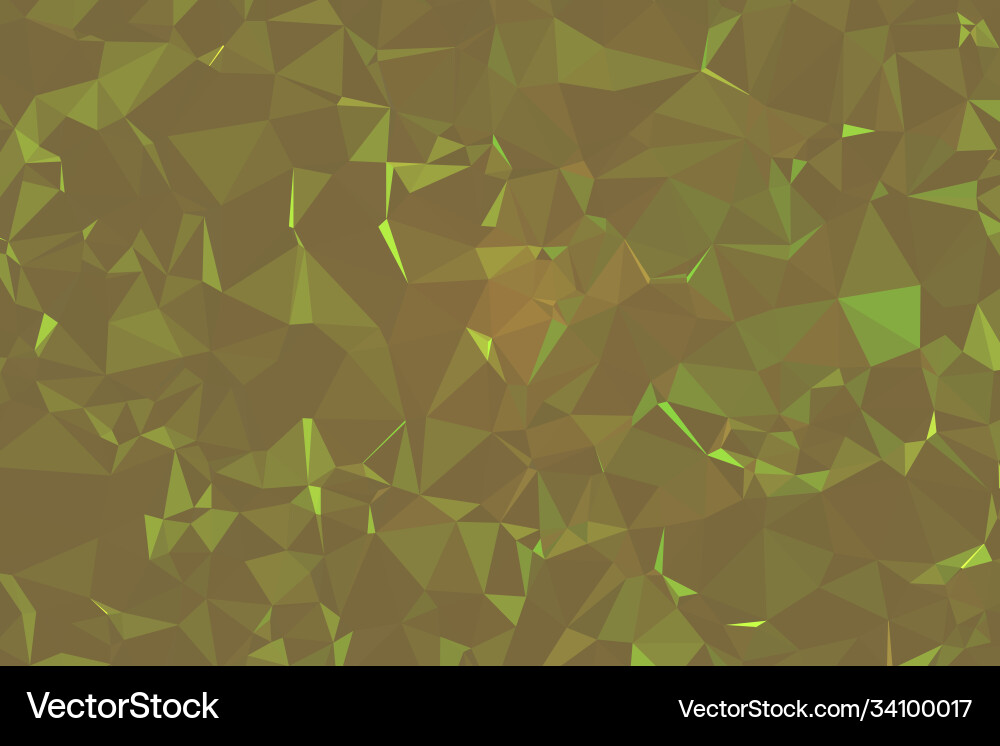 Brown polygon abstract modern polygonal geometric Vector Image