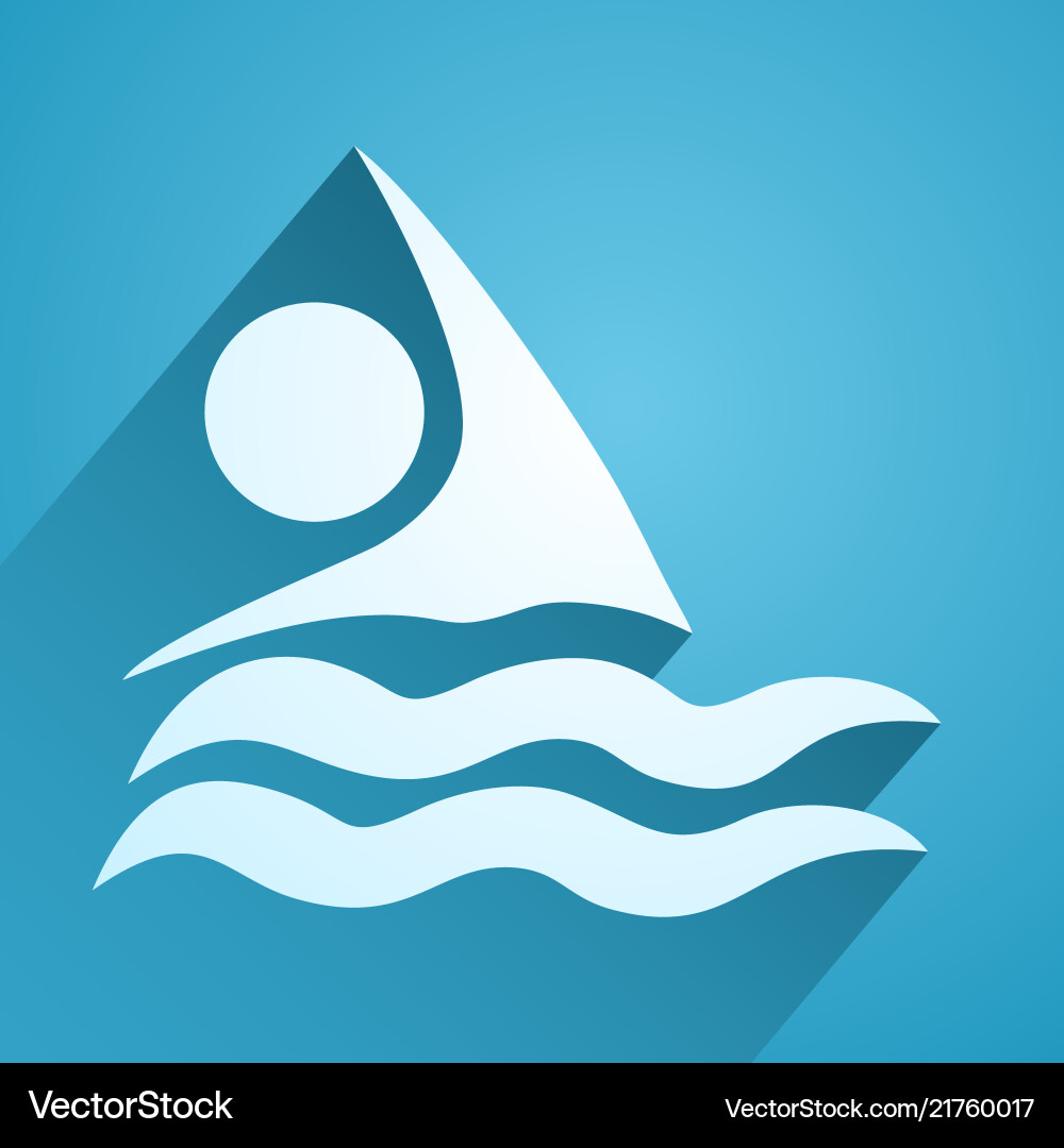 Schwimmen Icon Lizenzfreies Vektorbild - VectorStock