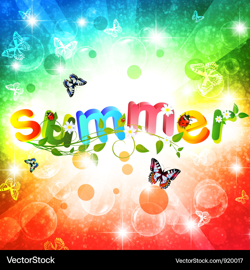Summer Royalty Free Vector Image - VectorStock