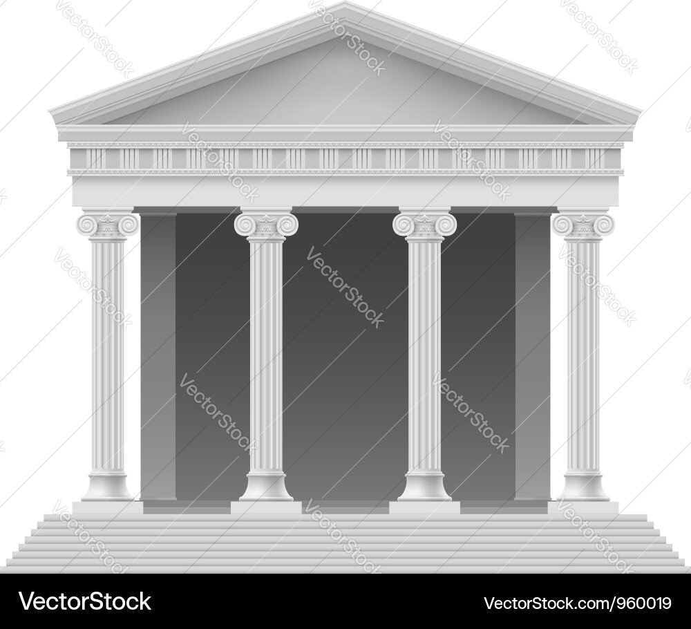 Architectural element Royalty Free Vector Image