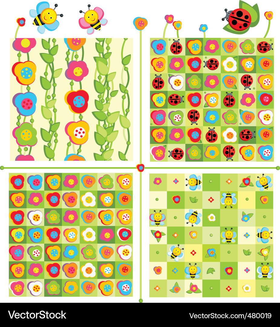 Cute pattern Royalty Free Vector Image - VectorStock