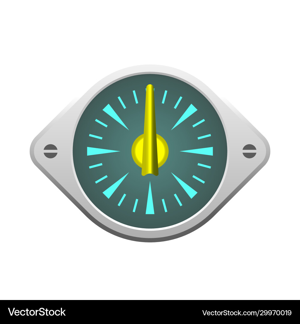 Gauge meter icon Royalty Free Vector Image - VectorStock