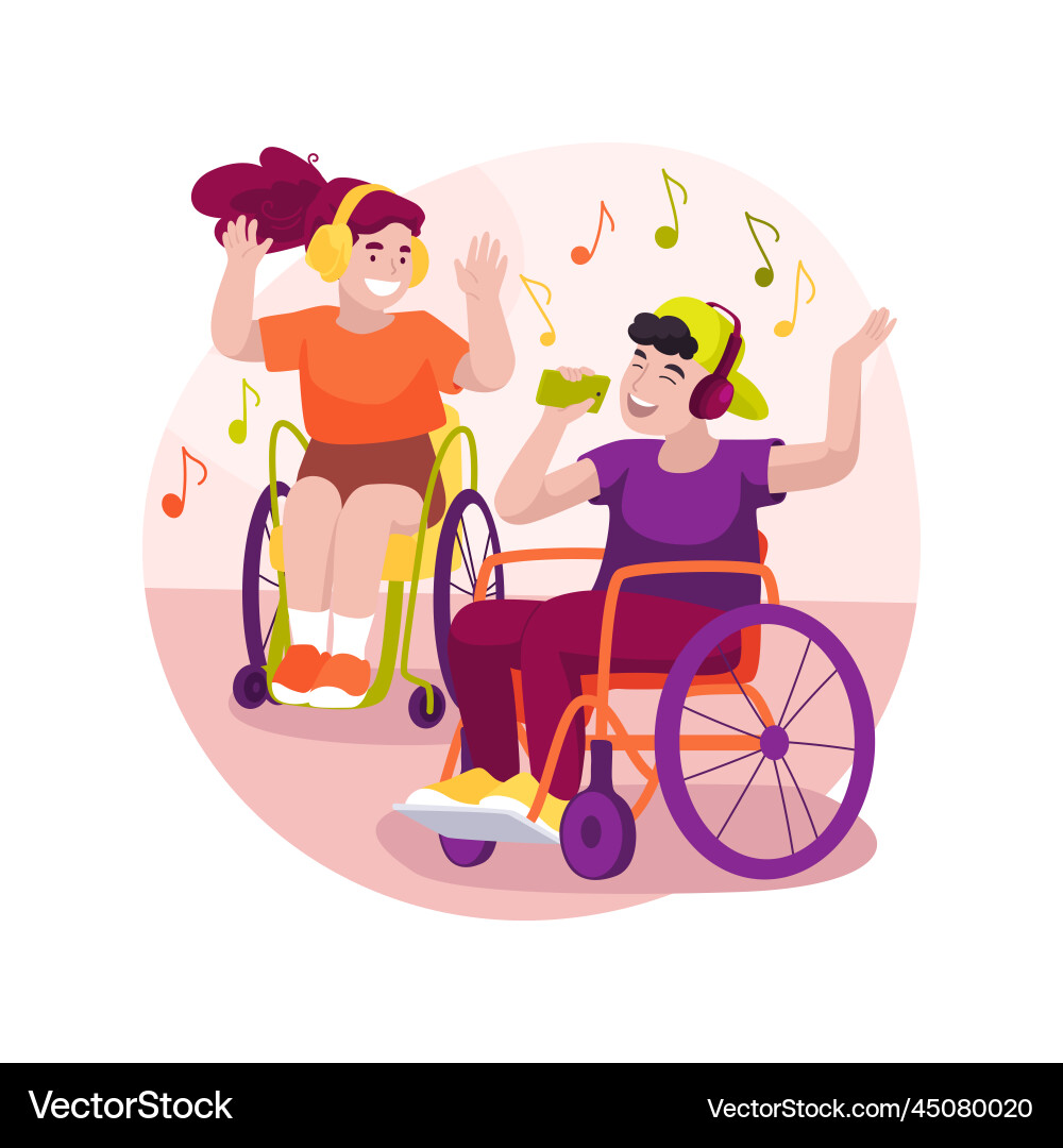 Clap the beat isolated cartoon Royalty Free Vector Image