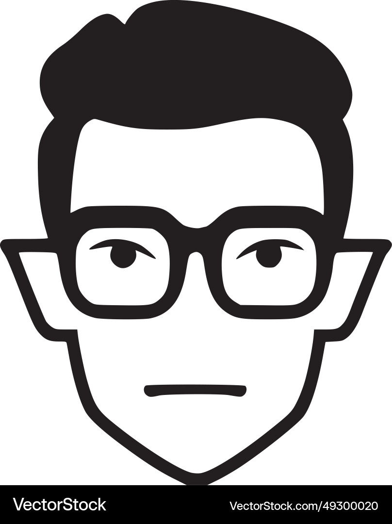 Frame - minimalist and simple silhouette Vector Image