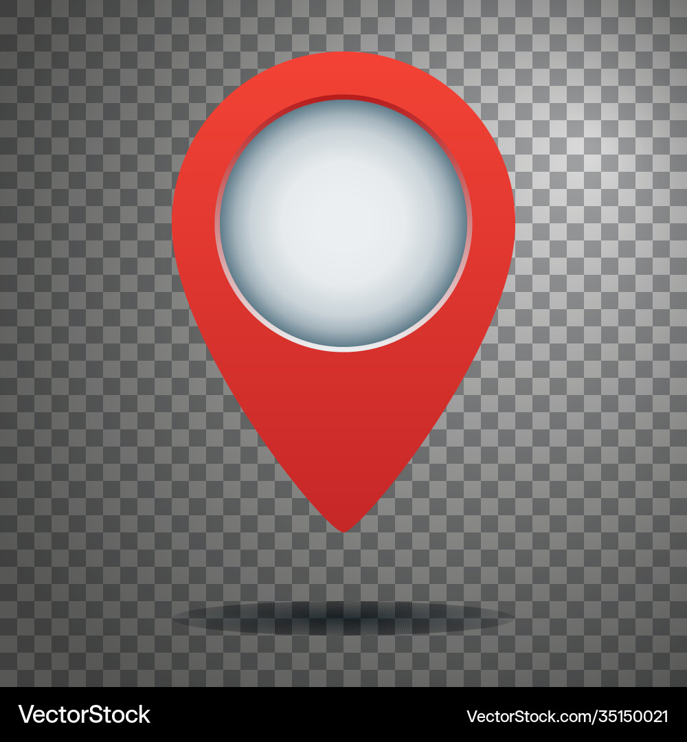 Map marker 3d Royalty Free Vector Image - VectorStock