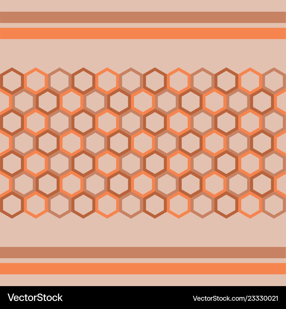 Pattern hexagon background Royalty Free Vector Image