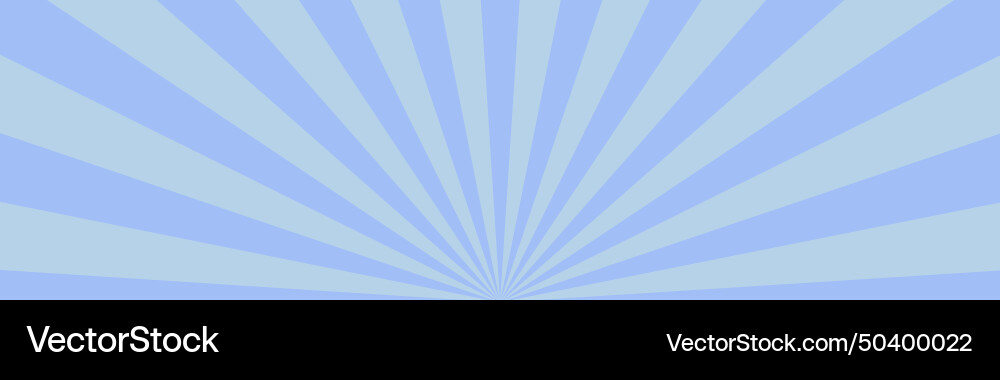 Blue sunrise sunbeam rays lines background light Vector Image