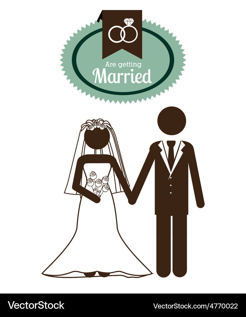 Wedding design Royalty Free Vector Image - VectorStock