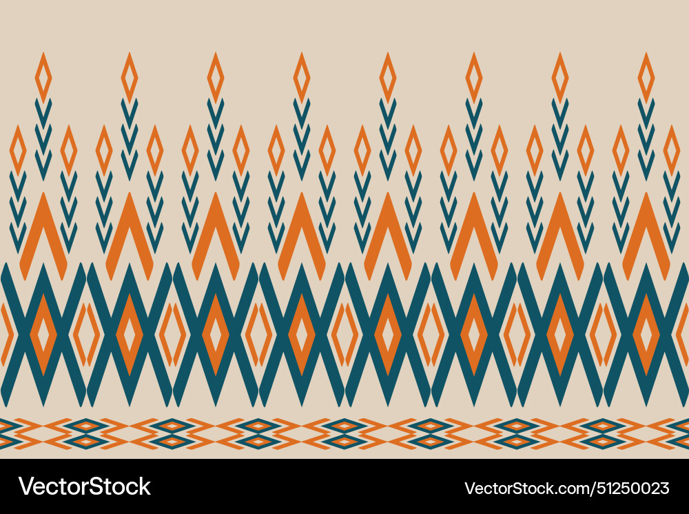 Abstract ethnic aztec background geometric Vector Image