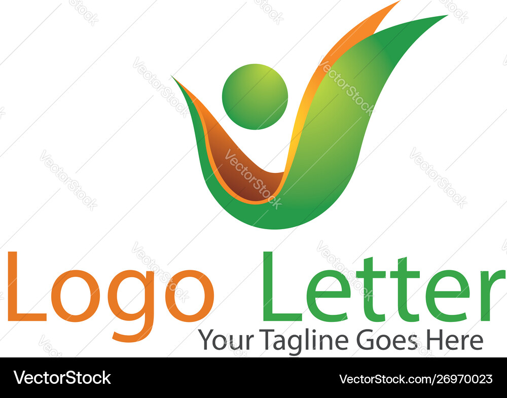 Letter v Royalty Free Vector Image - VectorStock