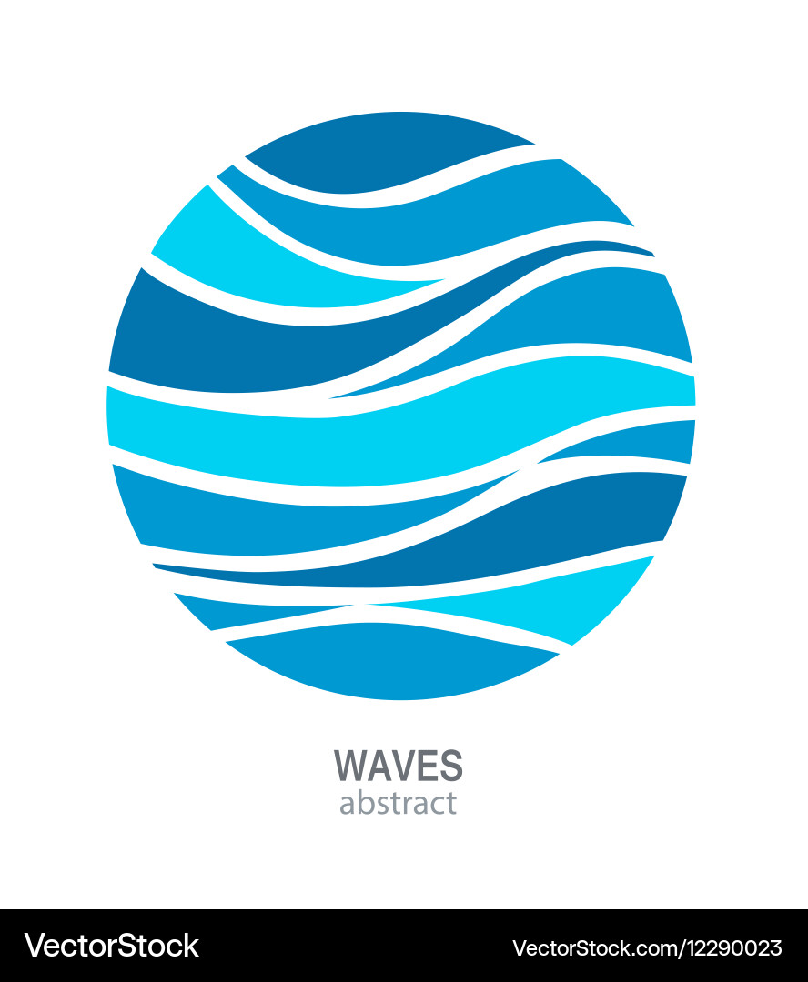 Round aqua icon Royalty Free Vector Image - VectorStock