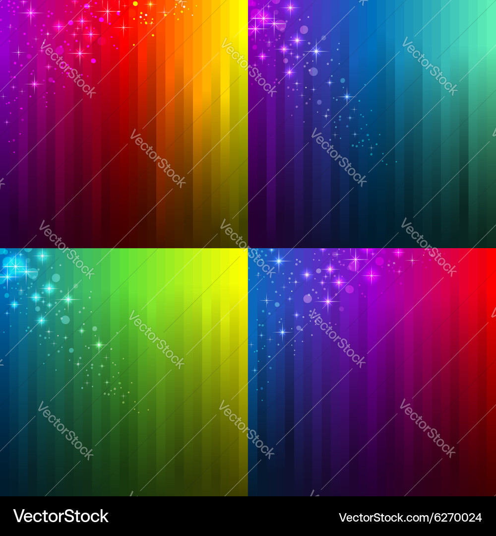 Background gradient set Royalty Free Vector Image