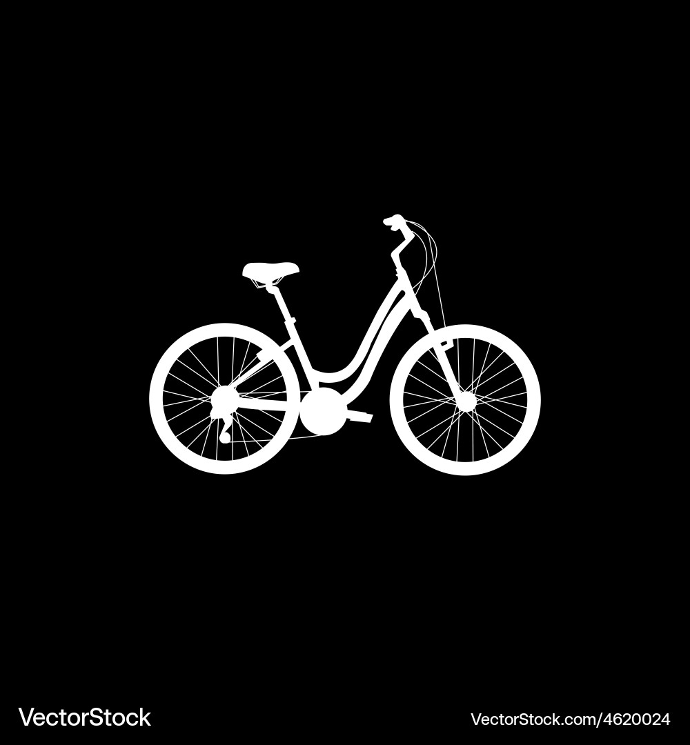 Bicycle symbol Royalty Free Vector Image - VectorStock