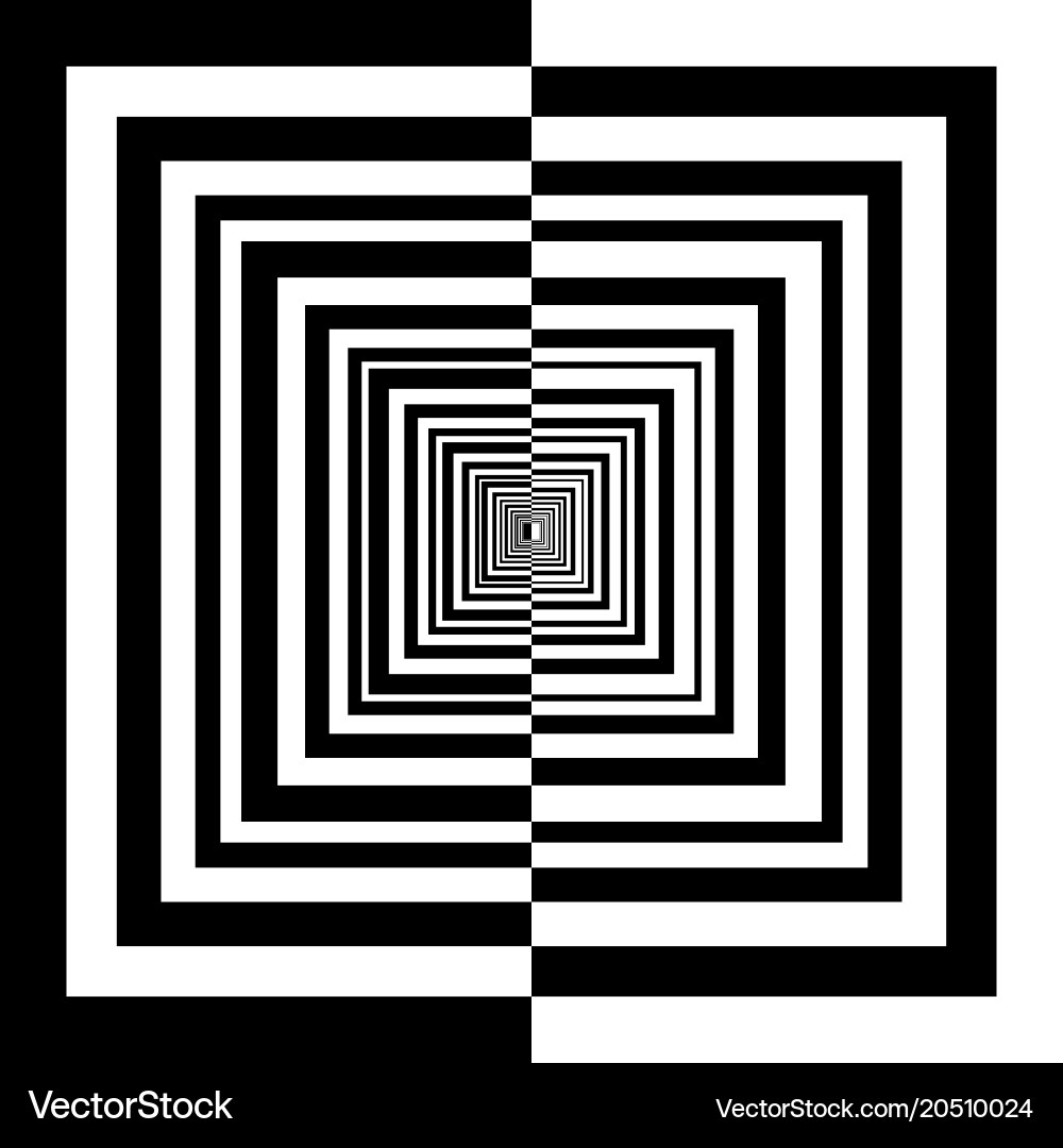 Black and white squares Royalty Free Vector Image