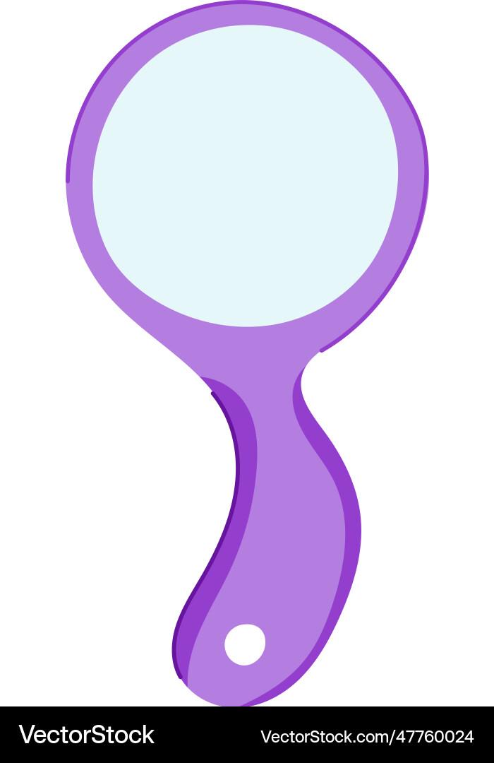 Magnify magnifying glass cartoon Royalty Free Vector Image
