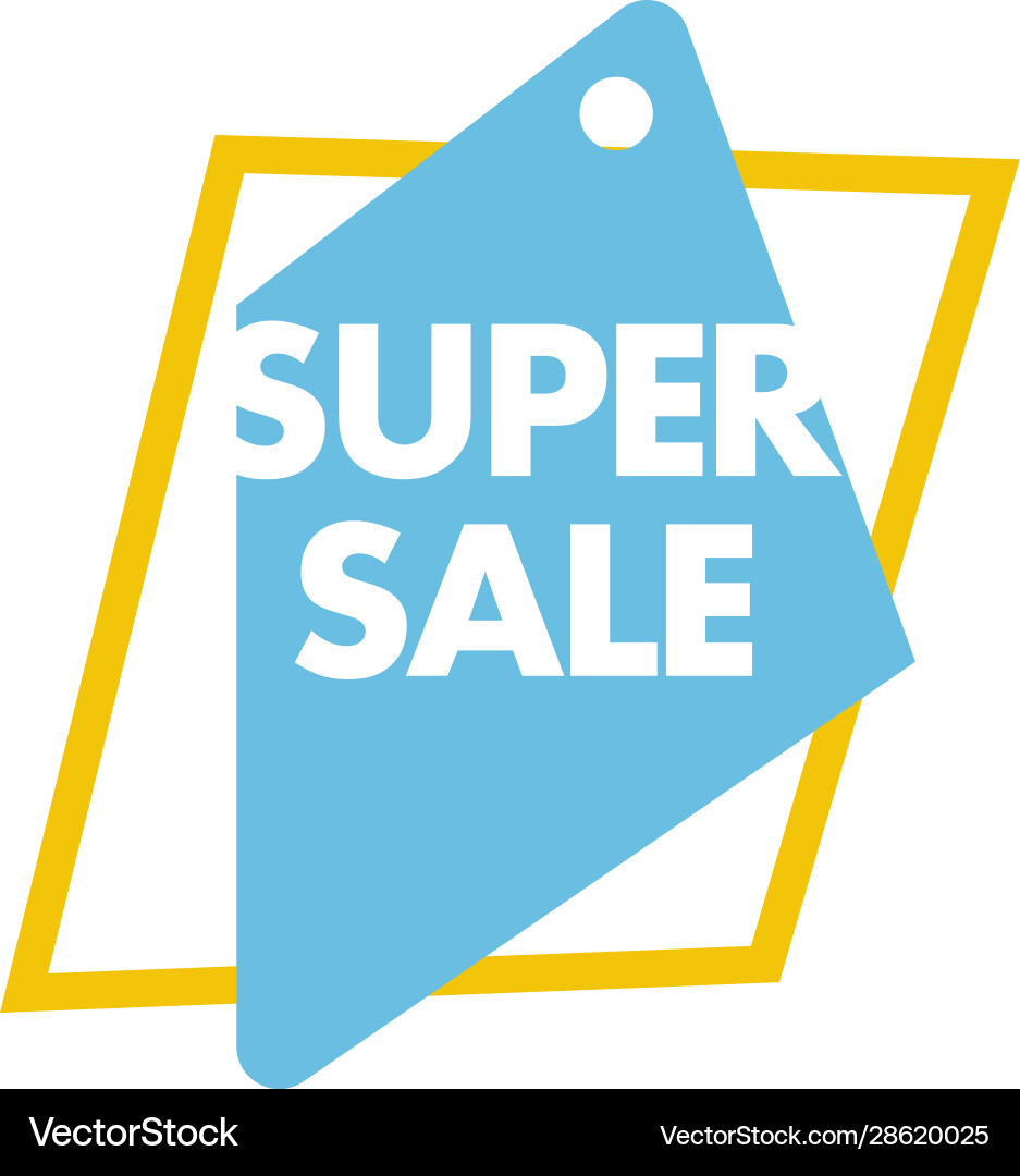 Banner sale graphic design template isolated Vector Image