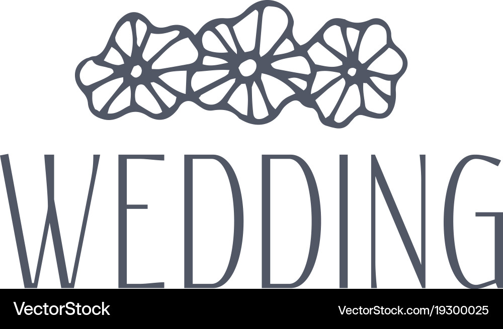 Flourish logo Royalty Free Vector Image - VectorStock