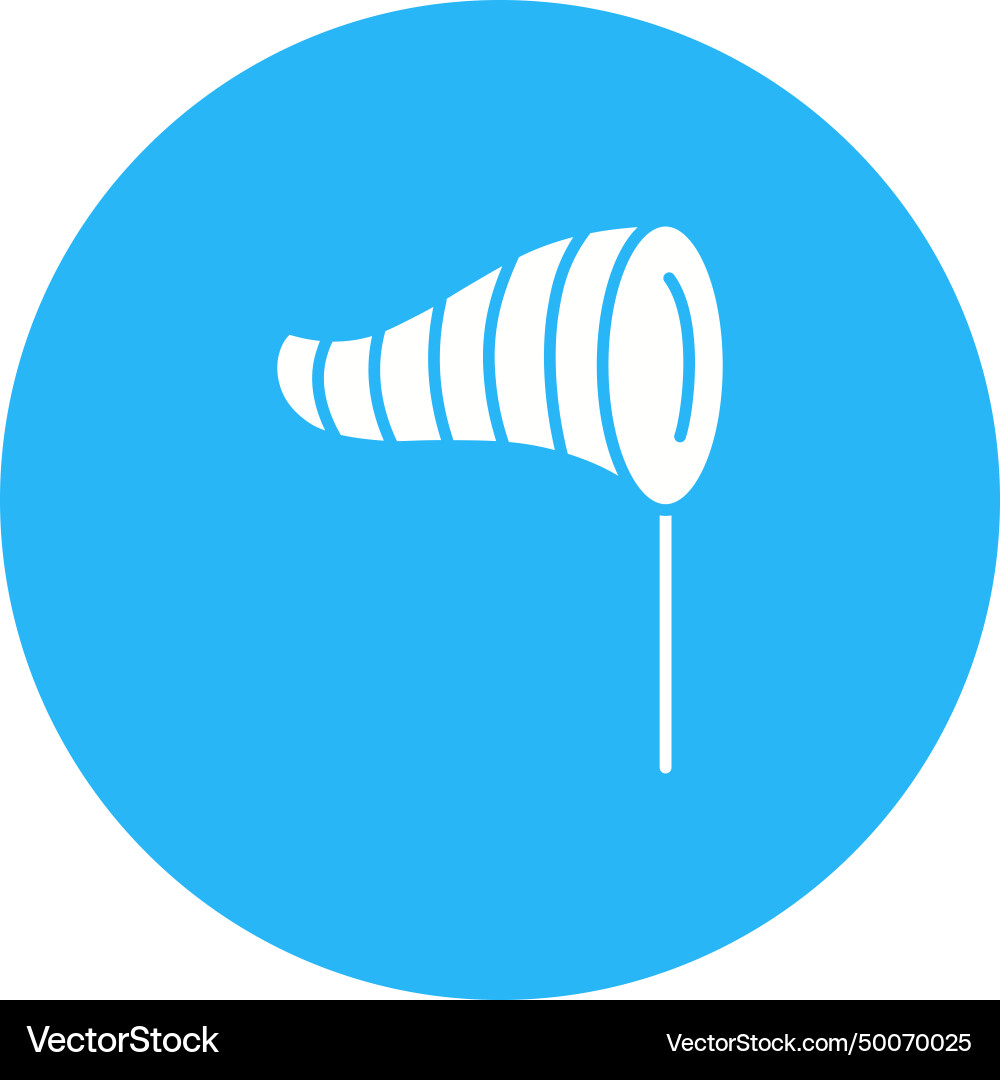 Windsock icon image Royalty Free Vector Image - VectorStock