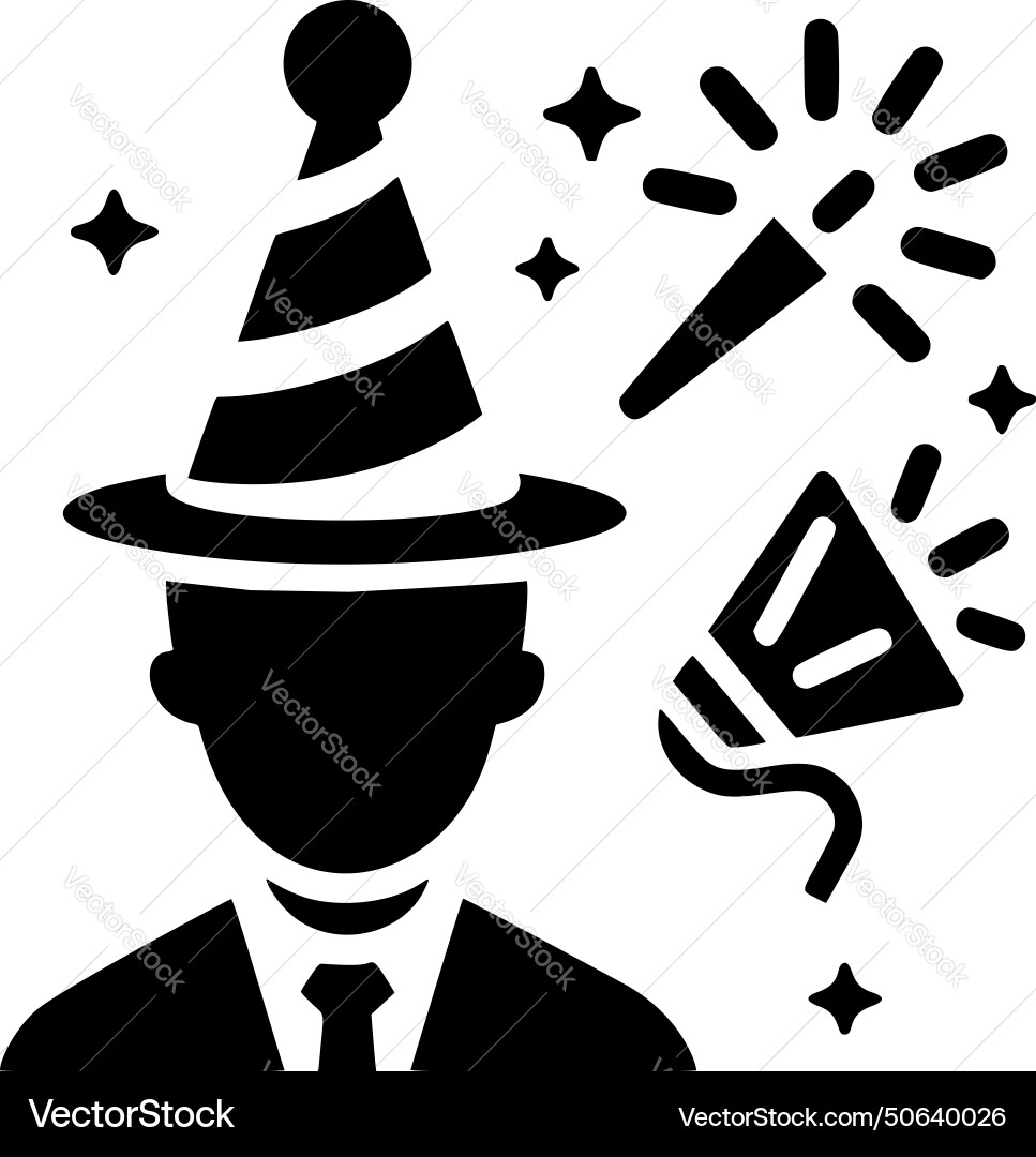 Celebration icon Royalty Free Vector Image - VectorStock