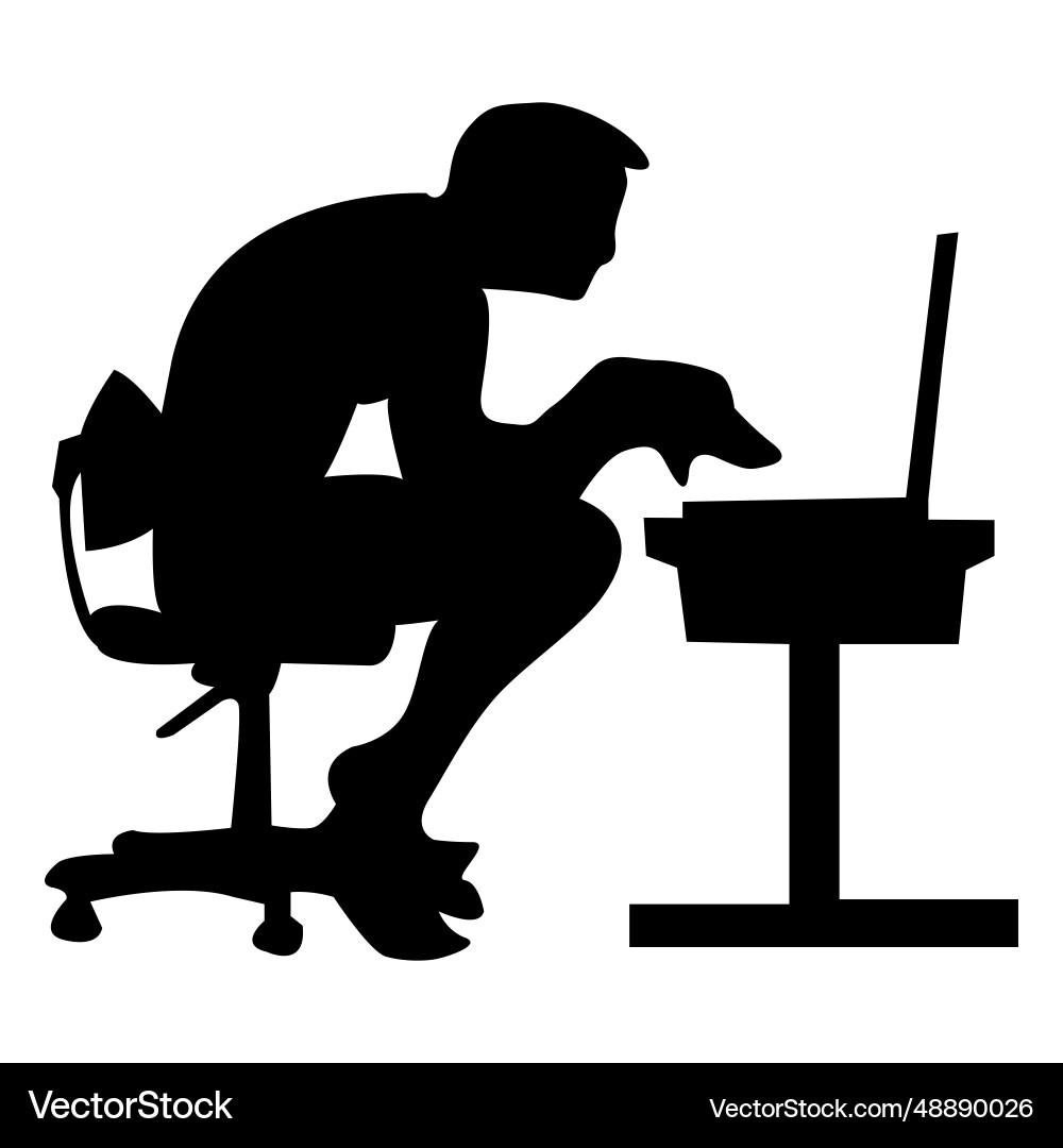 Human work evolution 6 Royalty Free Vector Image