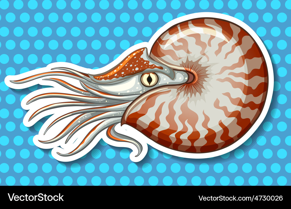 Sea creature Royalty Free Vector Image - VectorStock