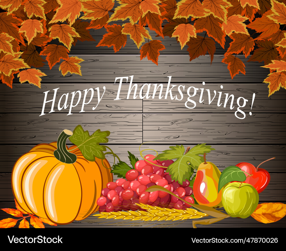 Thanksgiving holiday color Royalty Free Vector Image