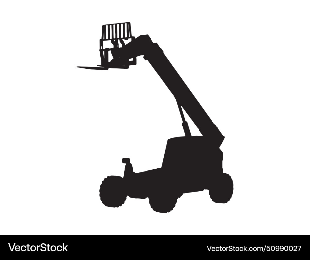 Lifter silhouette art Royalty Free Vector Image