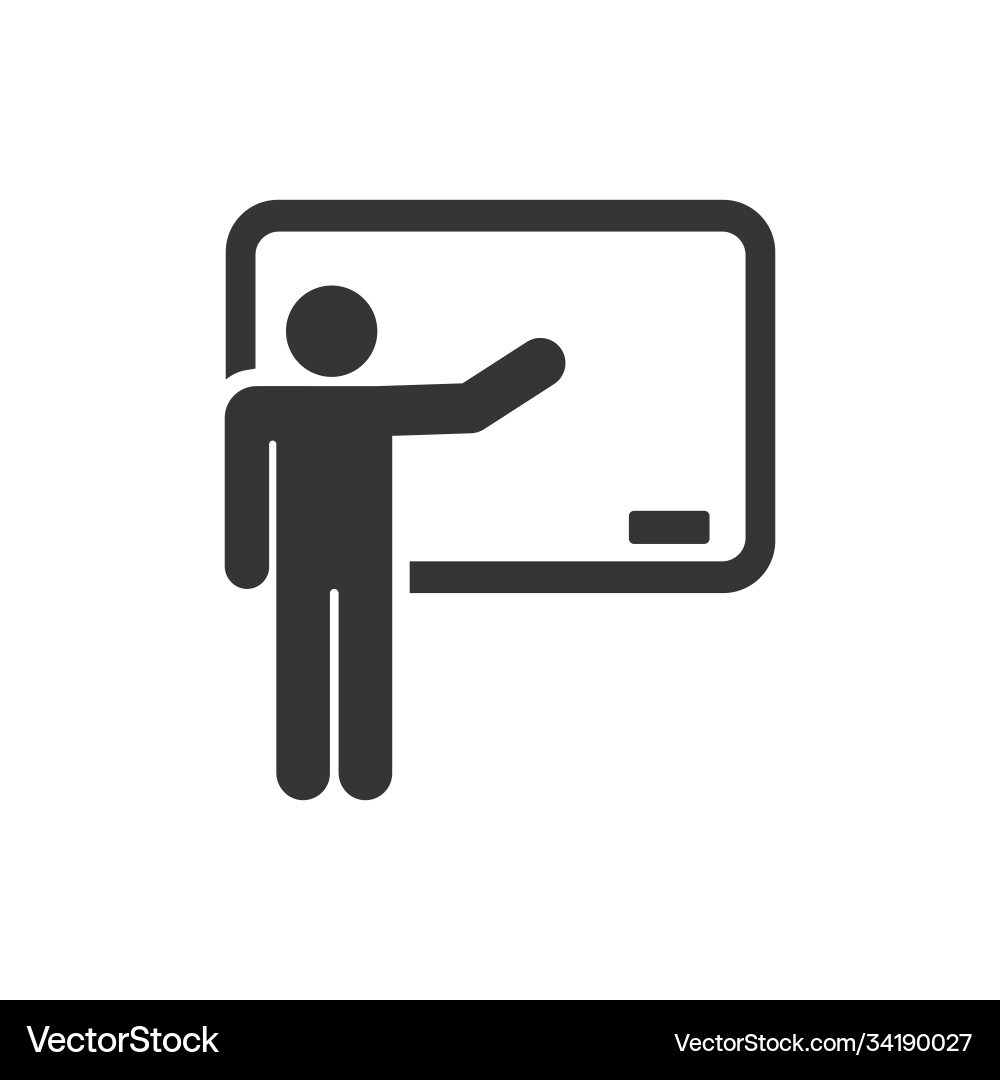 Teacher Icons - Education & Learning Vector Image