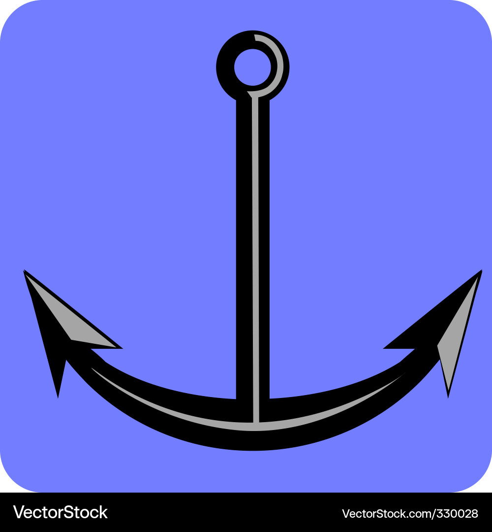 Anchor Royalty Free Vector Image - VectorStock
