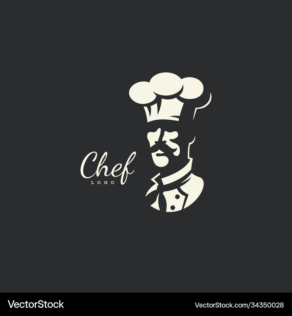 Chef logo Royalty Free Vector Image - VectorStock