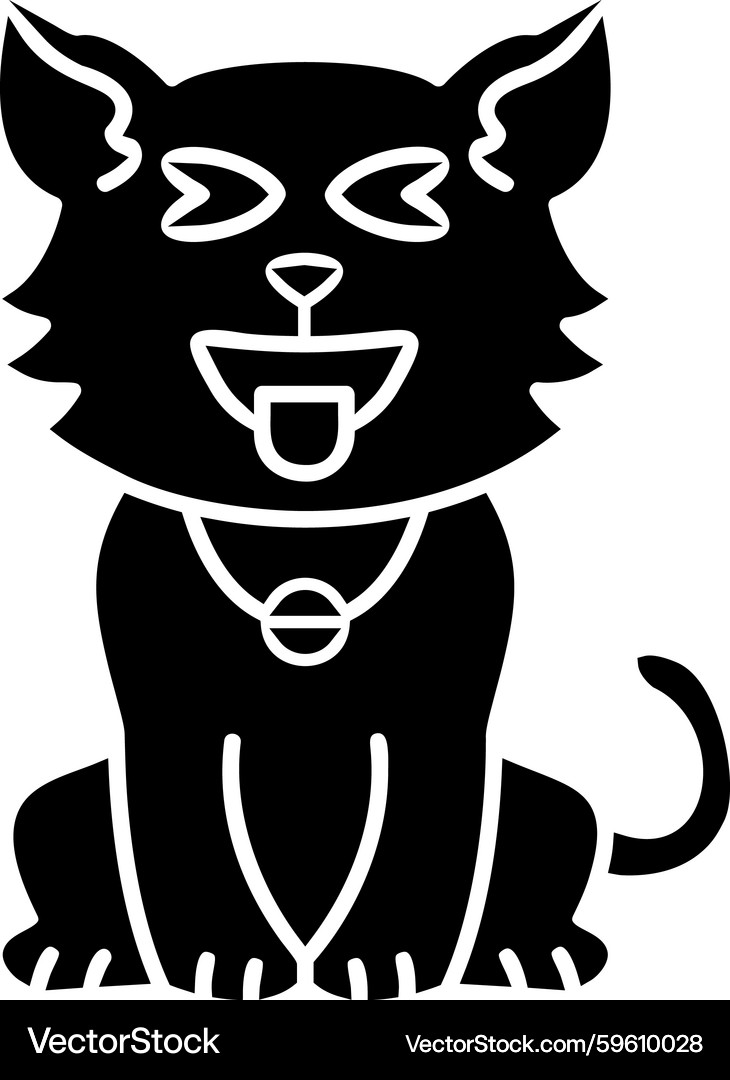 Tongue Out Cat Emoji – Royalty-Free Vector | VectorStock