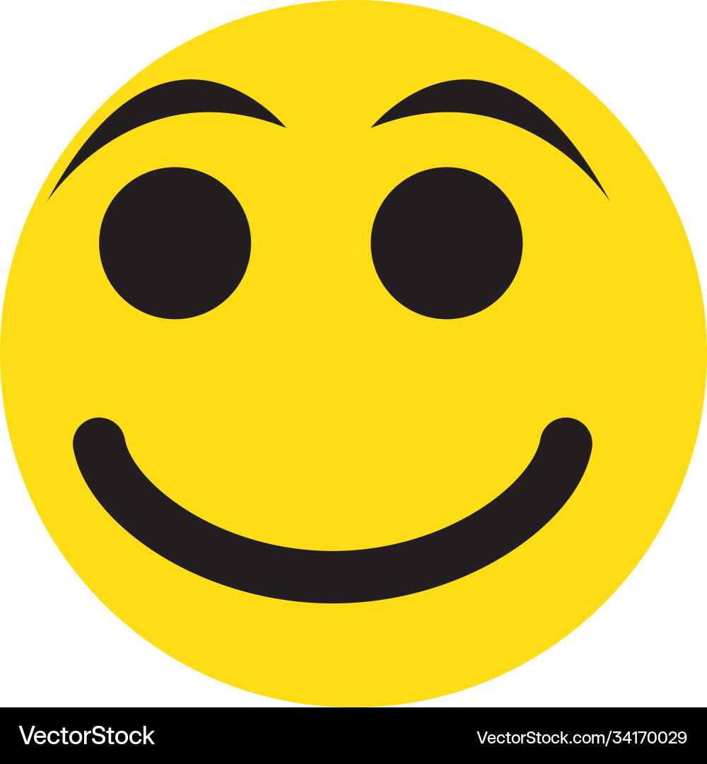 Emoticon template face Royalty Free Vector Image