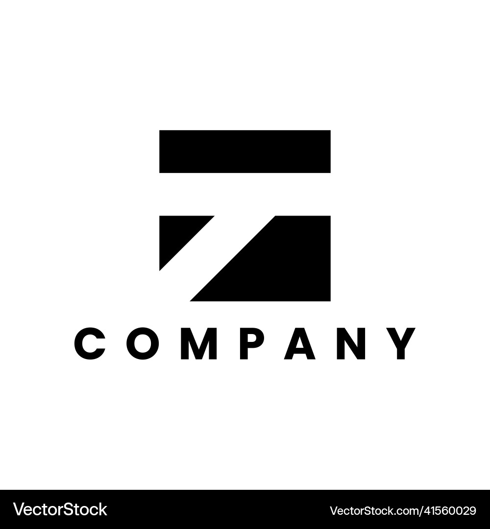 Letter t square logo design Royalty Free Vector Image