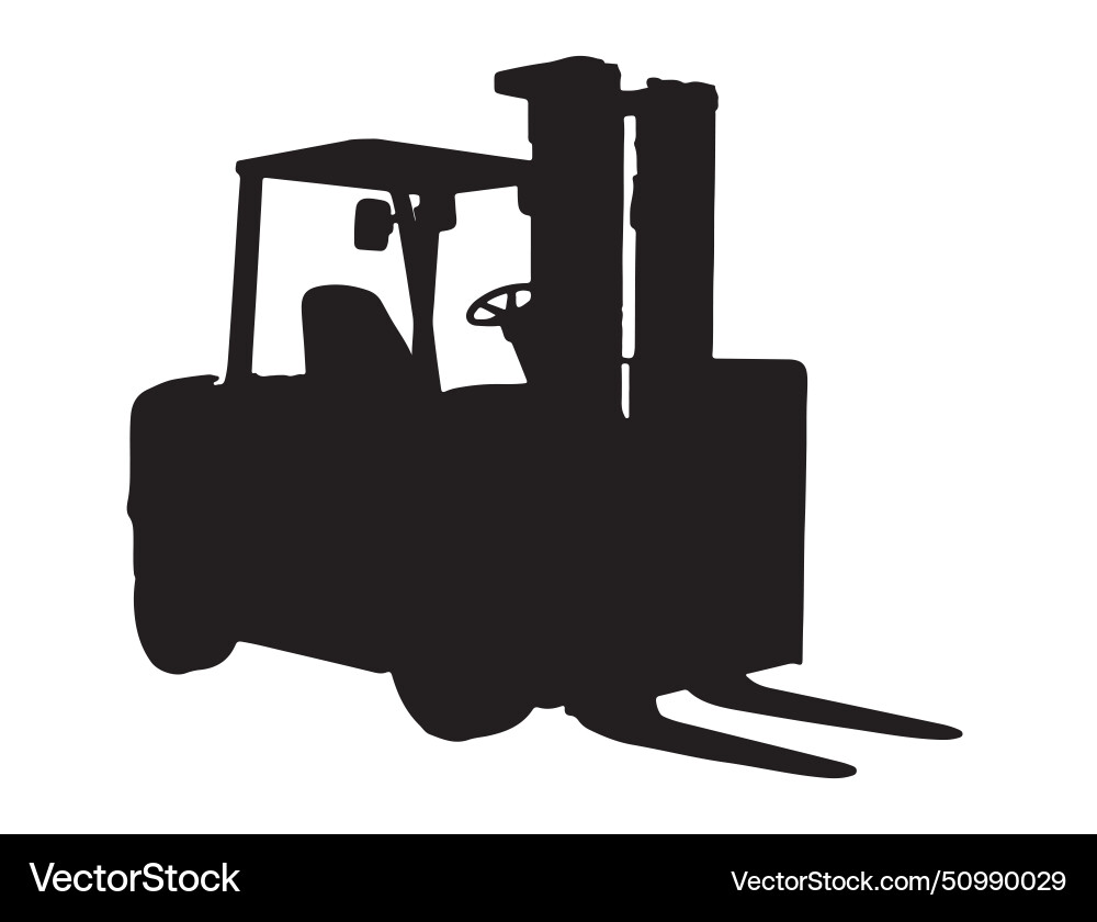 Lifter silhouette art Royalty Free Vector Image