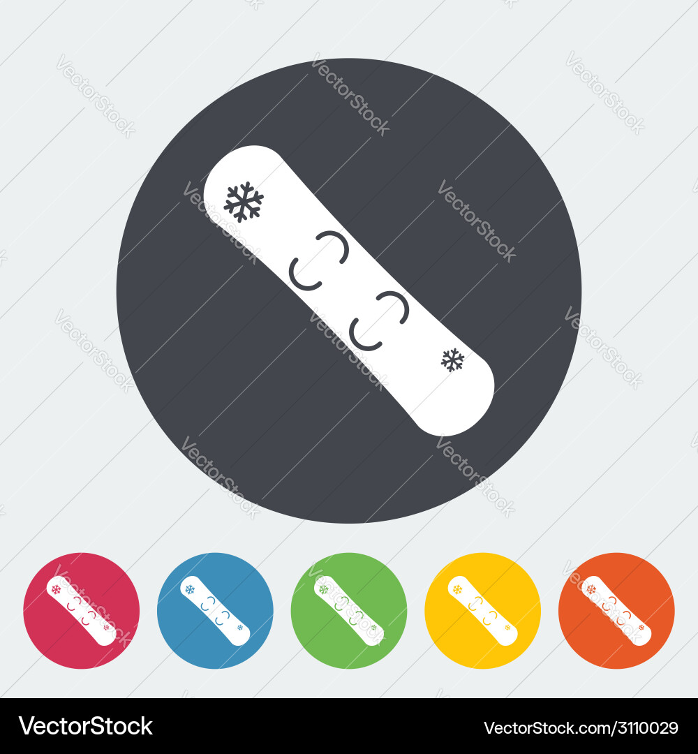 Snowboard Royalty Free Vector Image - VectorStock