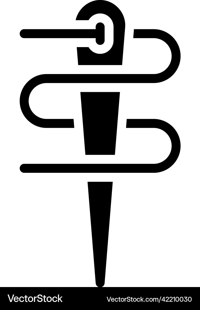 Needle Royalty Free Vector Image - VectorStock