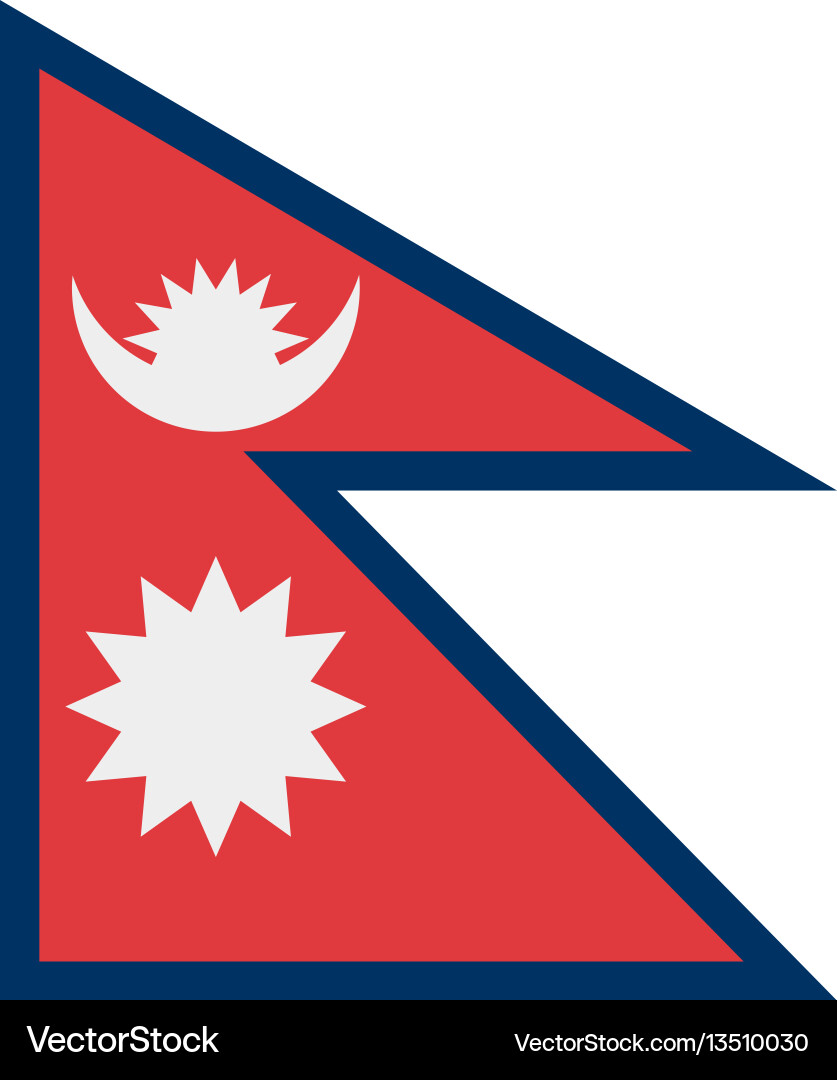 Nepal Royalty Free Vector Image - VectorStock