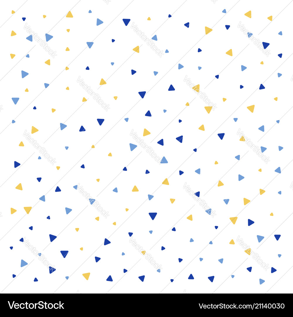 Triangle colorful seamless pattern Royalty Free Vector Image