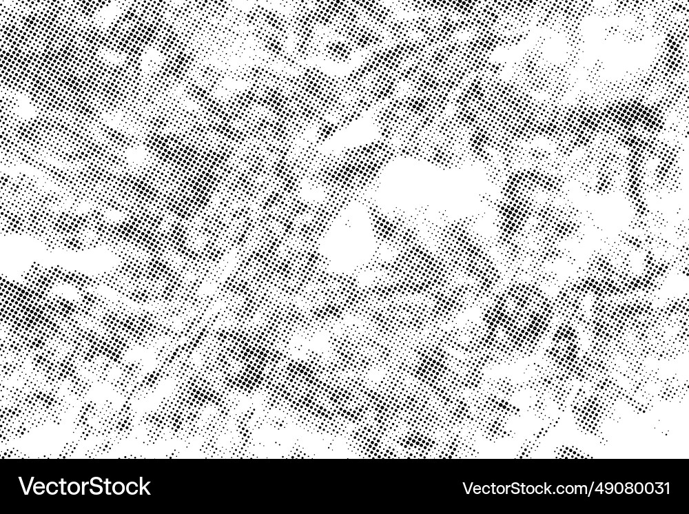 Grunge halftone texture effect Royalty Free Vector Image