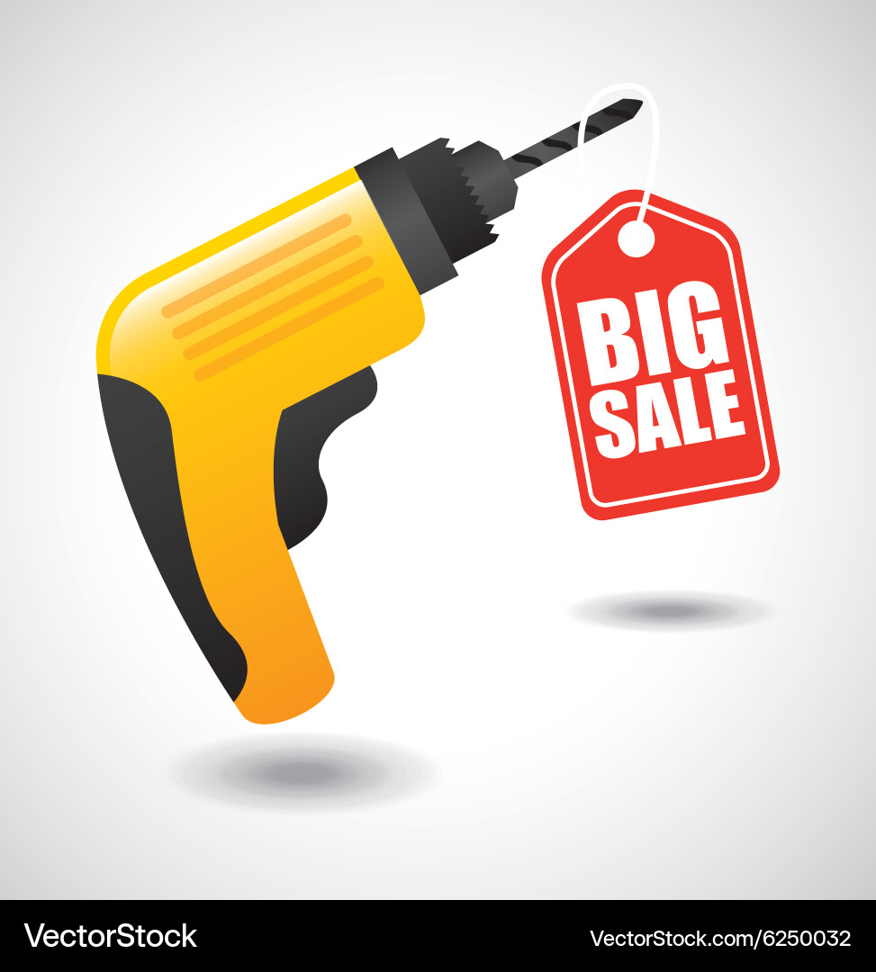 Great tools for sale Royalty Free Vector Image