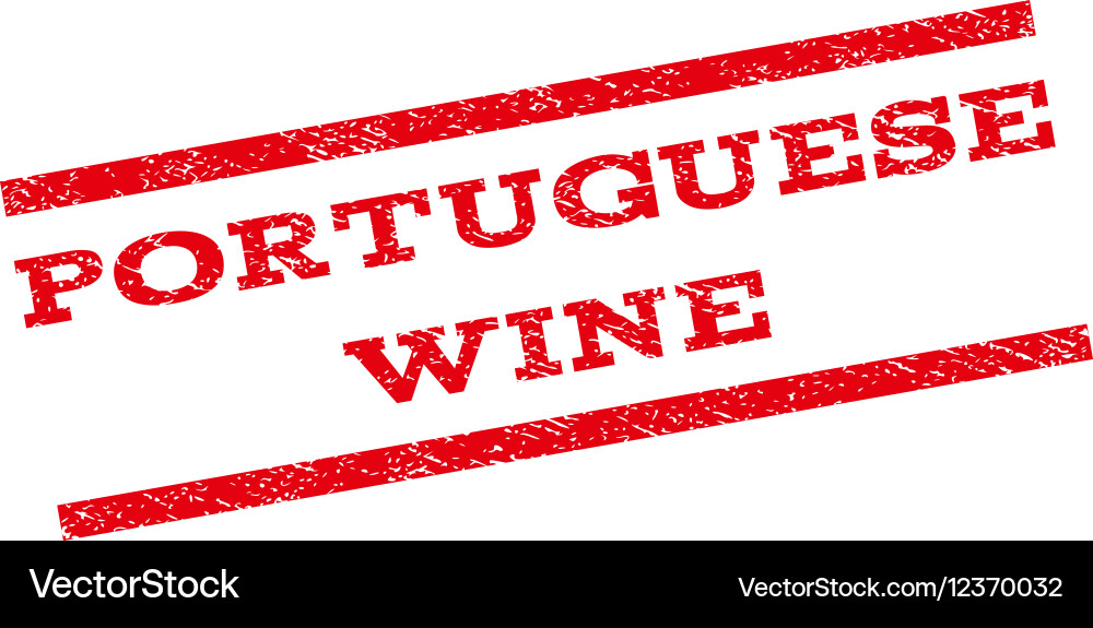 Portuguese wine watermark stamp Royalty Free Vector Image