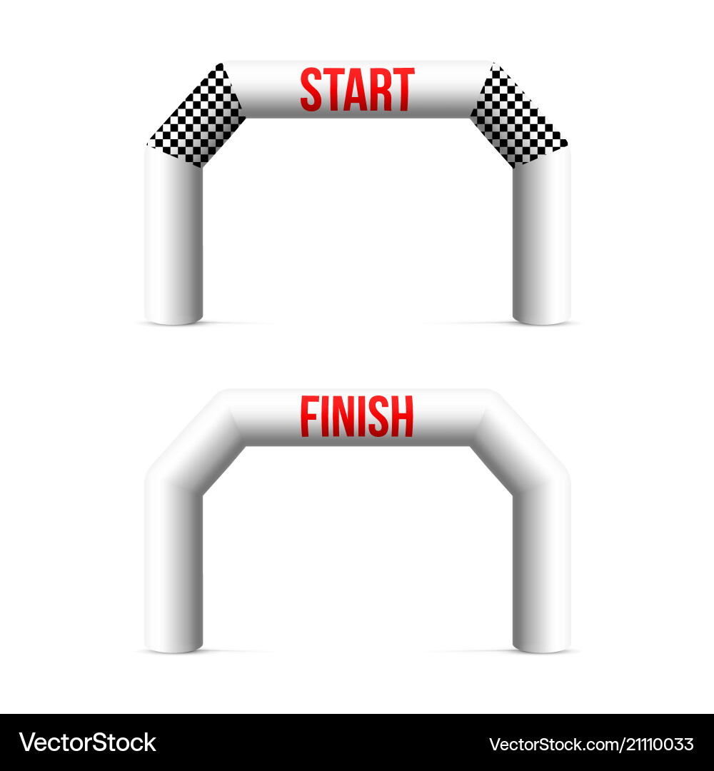 Creative of finish line Royalty Free Vector Image