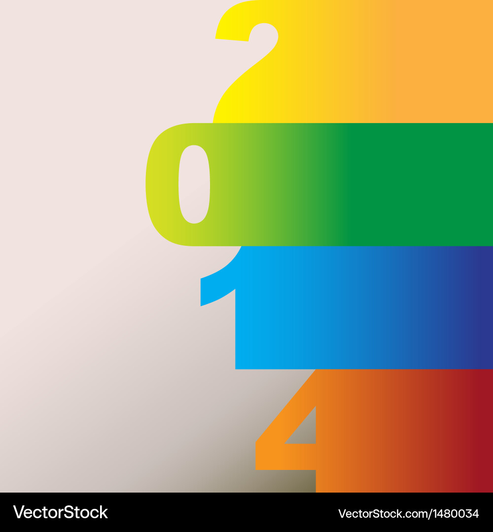 2014 Royalty Free Vector Image - VectorStock