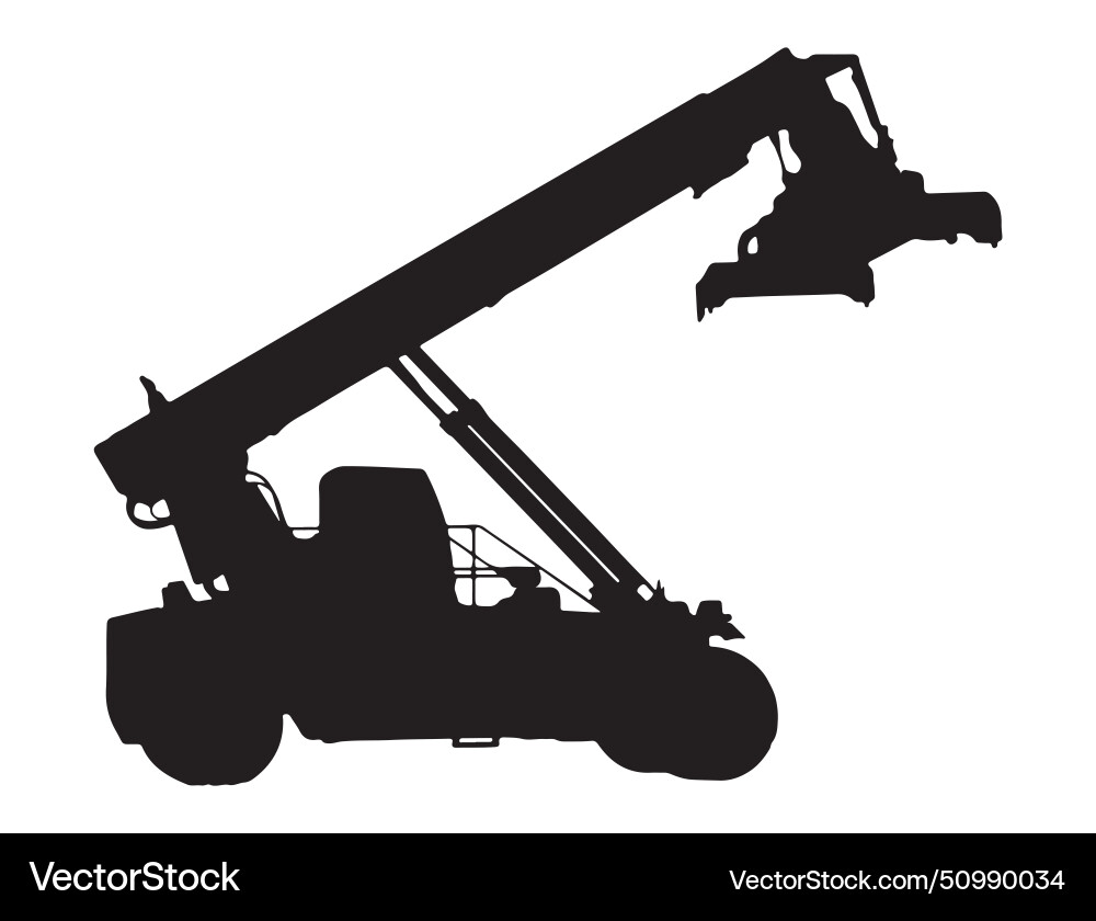 Lifter silhouette art Royalty Free Vector Image