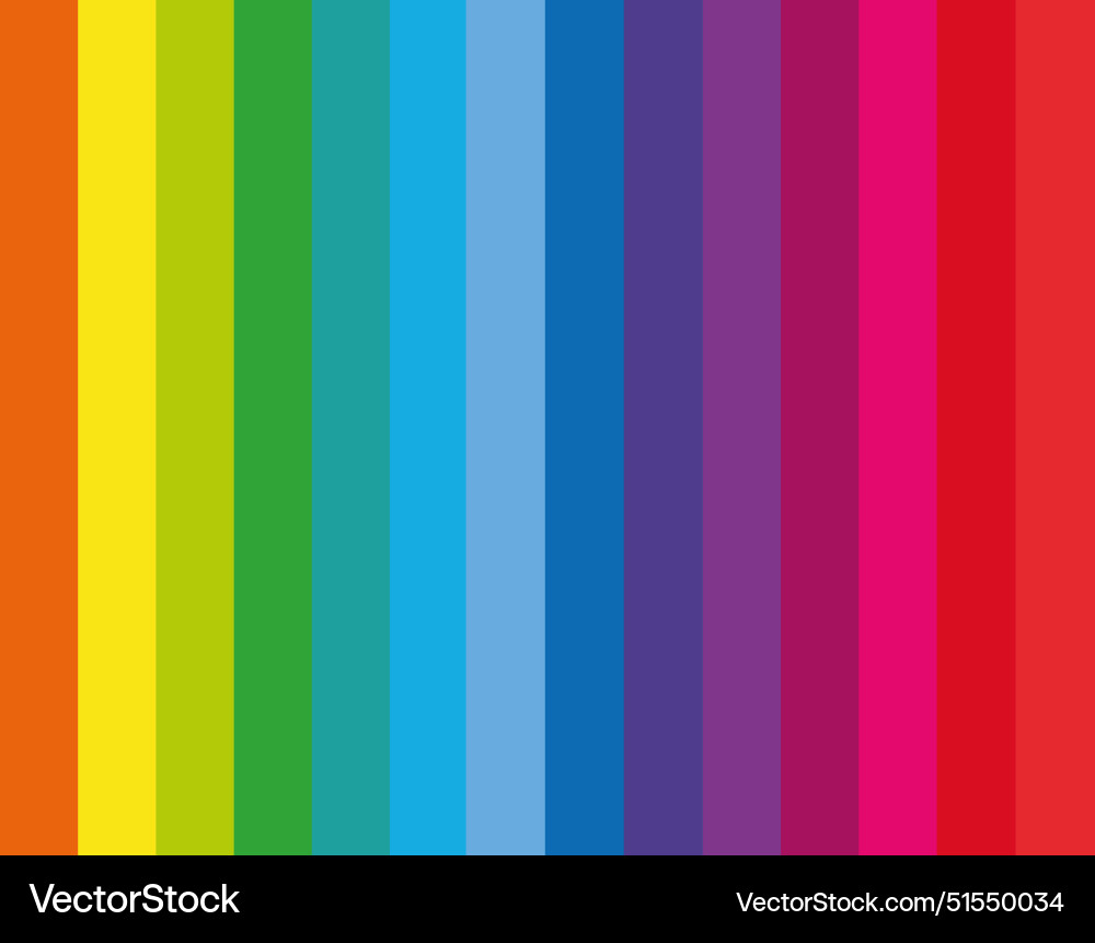 Rainbow lines color spectrum blurry background Vector Image