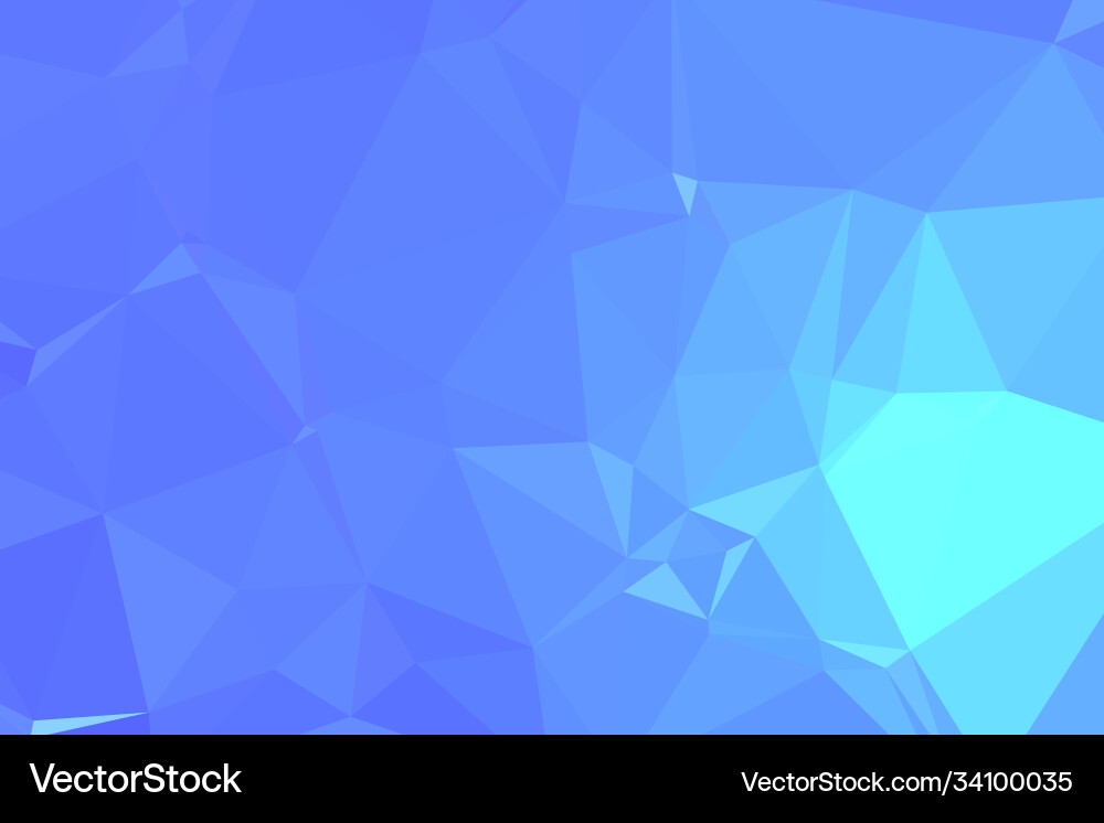 Dark blue polygon abstract modern polygonal Vector Image