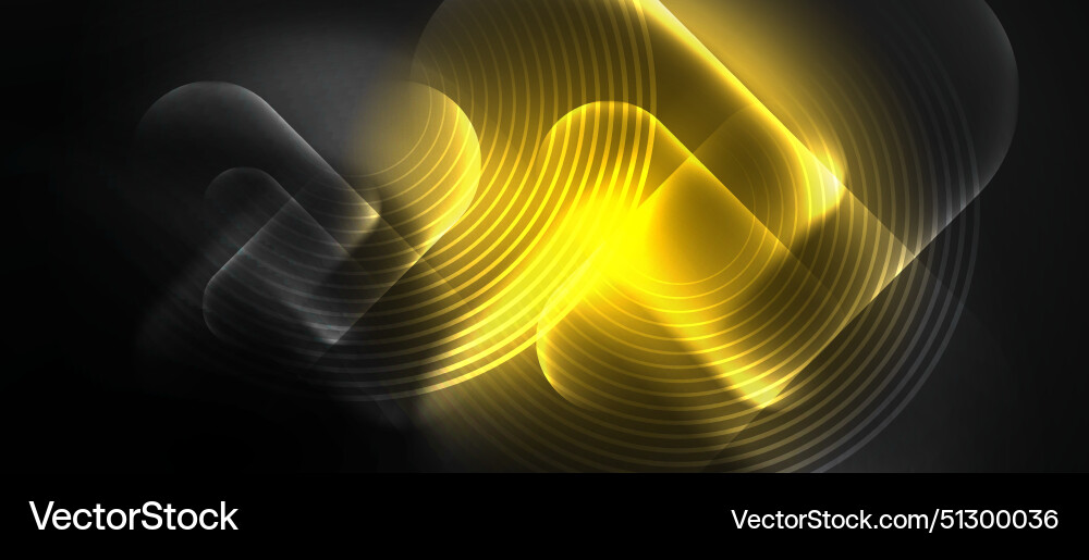 Glowing light neon shiny background Royalty Free Vector